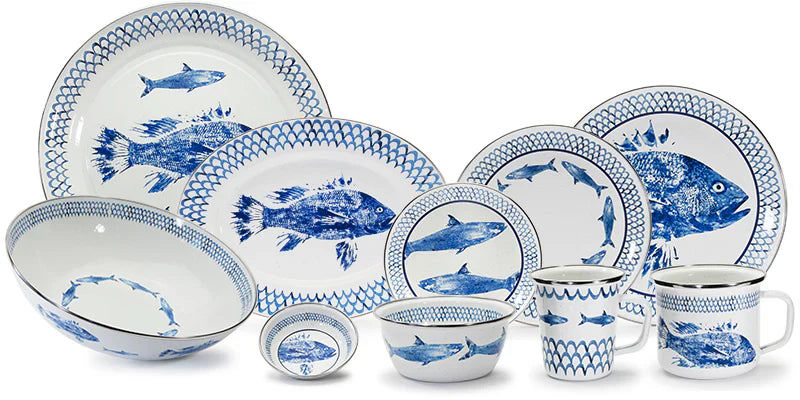 Fish Camp Enamelware | Nautical Decor & Gifts